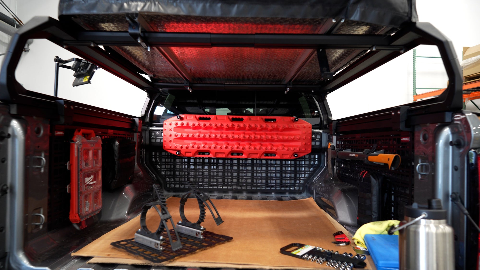 Prototyping Chevy Colorado/GMC Canyon Cab Wall MOLLE Panel ...