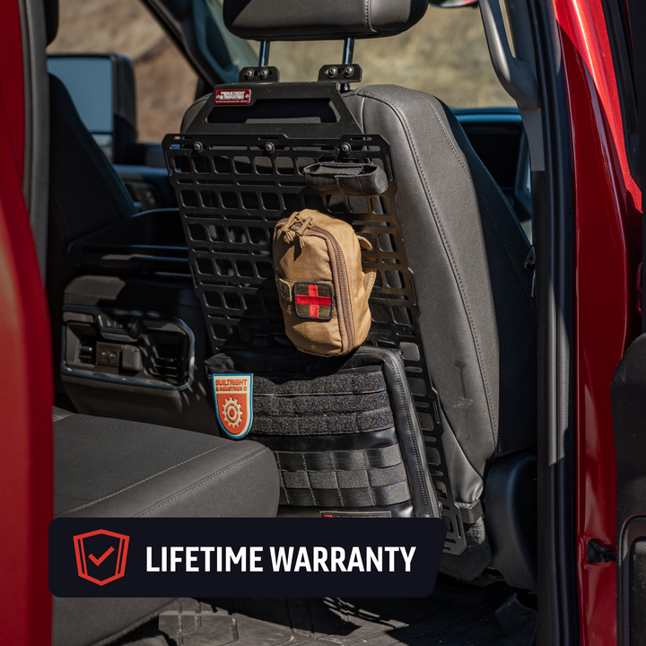 Center Console MOLLE Panel - Steel Tech Plate Installation - BuiltRight ...