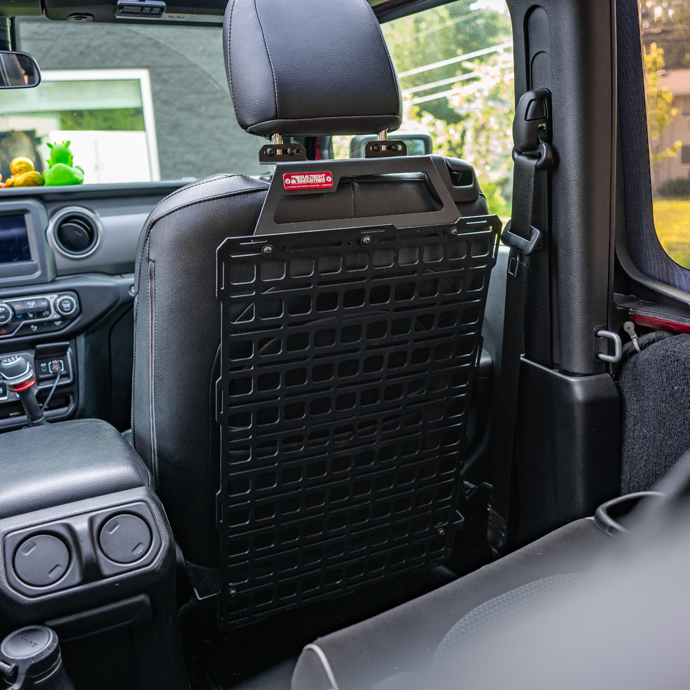 Now available! Seat Back Tech Plate MOLLE Kit for 2020+ Jeep Gladiator ...
