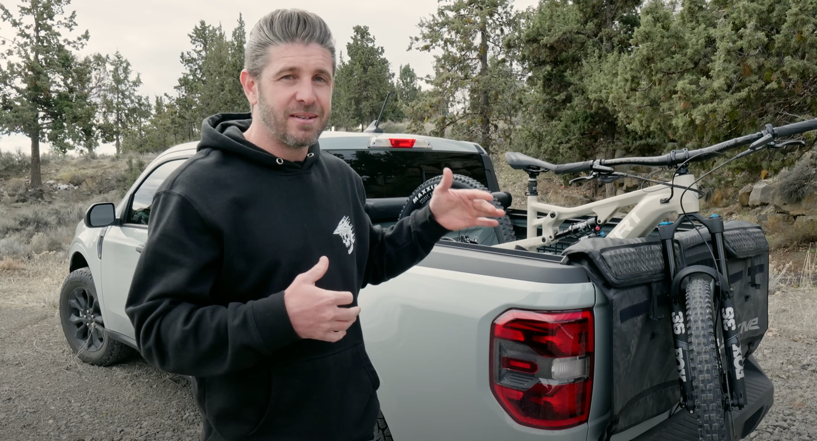 Biking Essentials on Maverick Bedside MOLLE Featuring The Loam Wolf ...