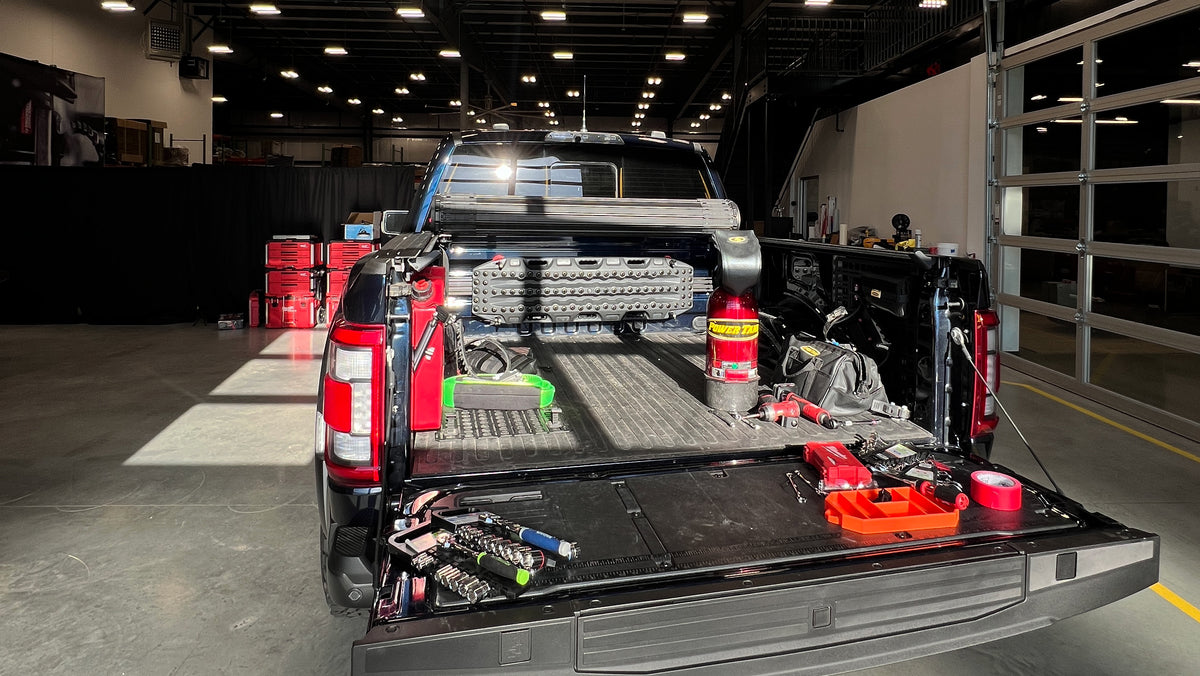 Outfitting Raptor Bedside MOLLE with PowerTank, RotopaX, MAXTRAX and M ...