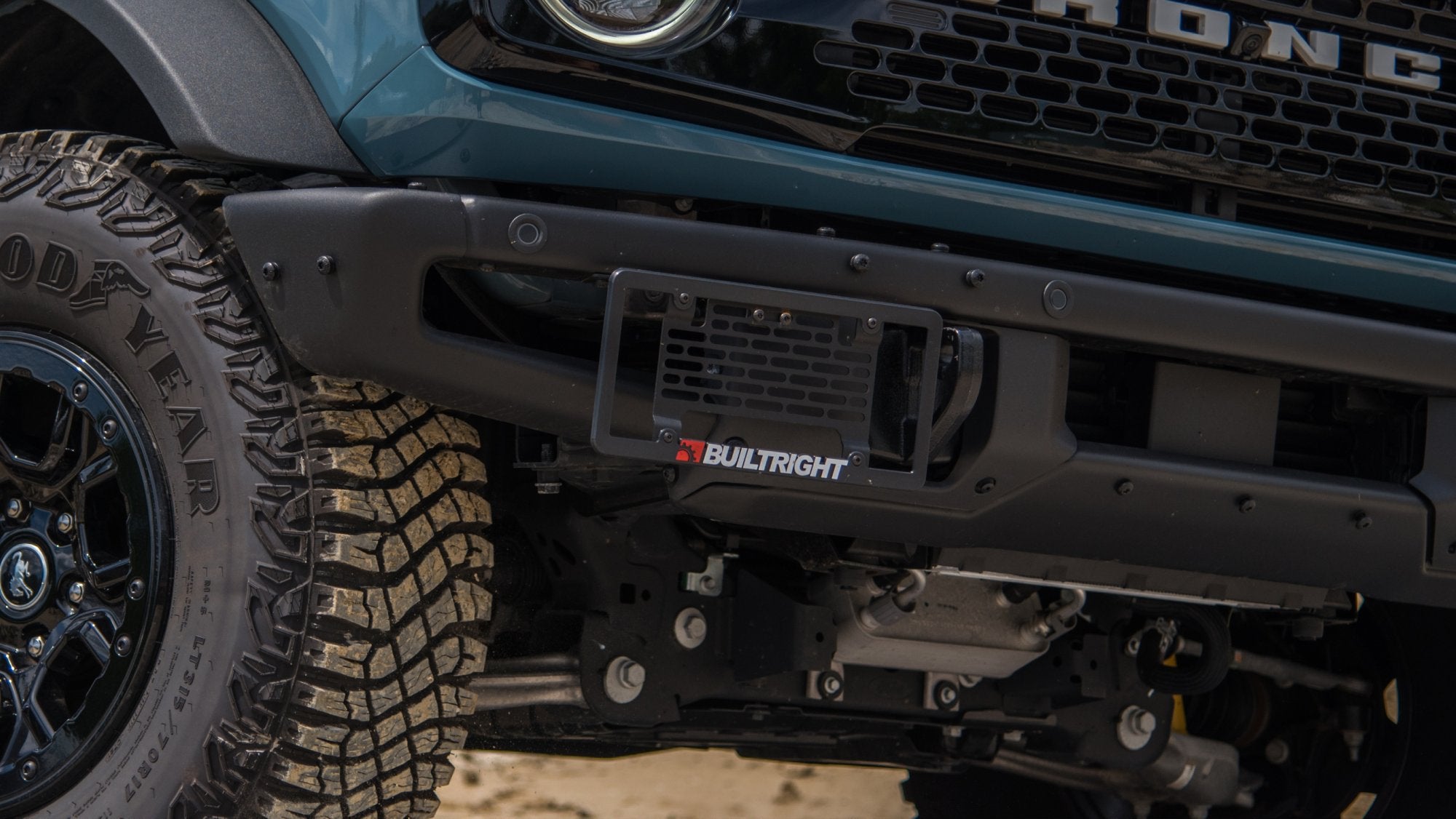 License Plate Relocation Kits - BuiltRight Industries