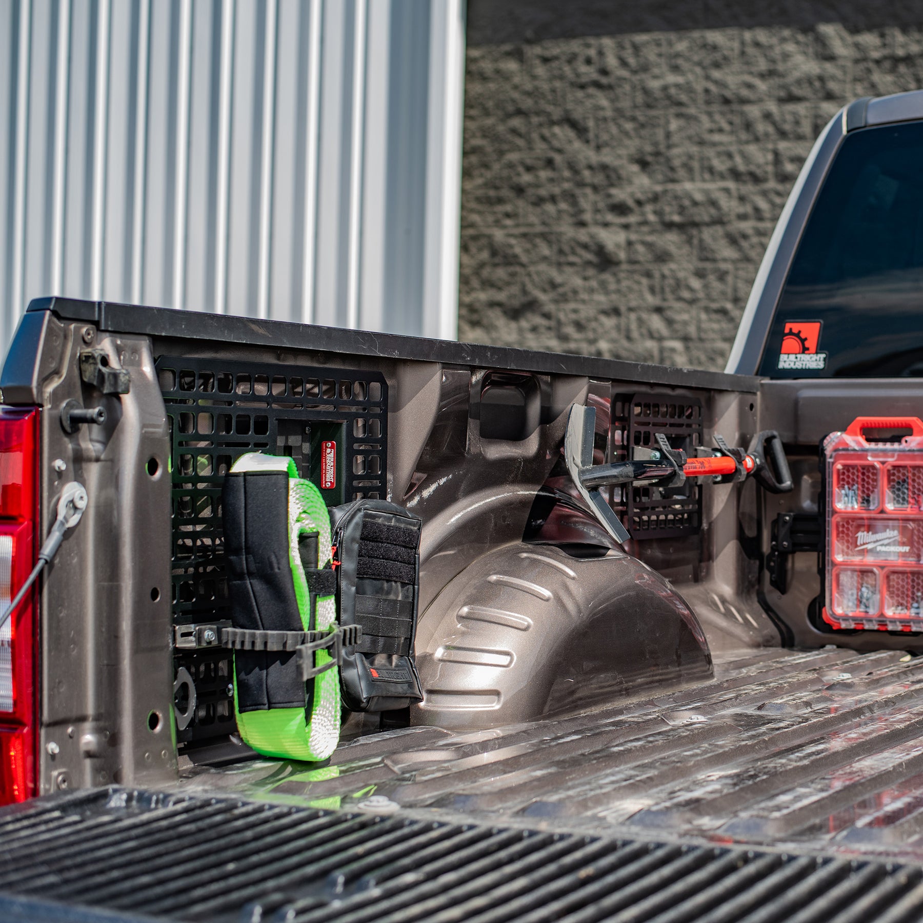 BuiltRight Truck Bed MOLLE Panel System | Ford F-250, F-350, F-450 ...