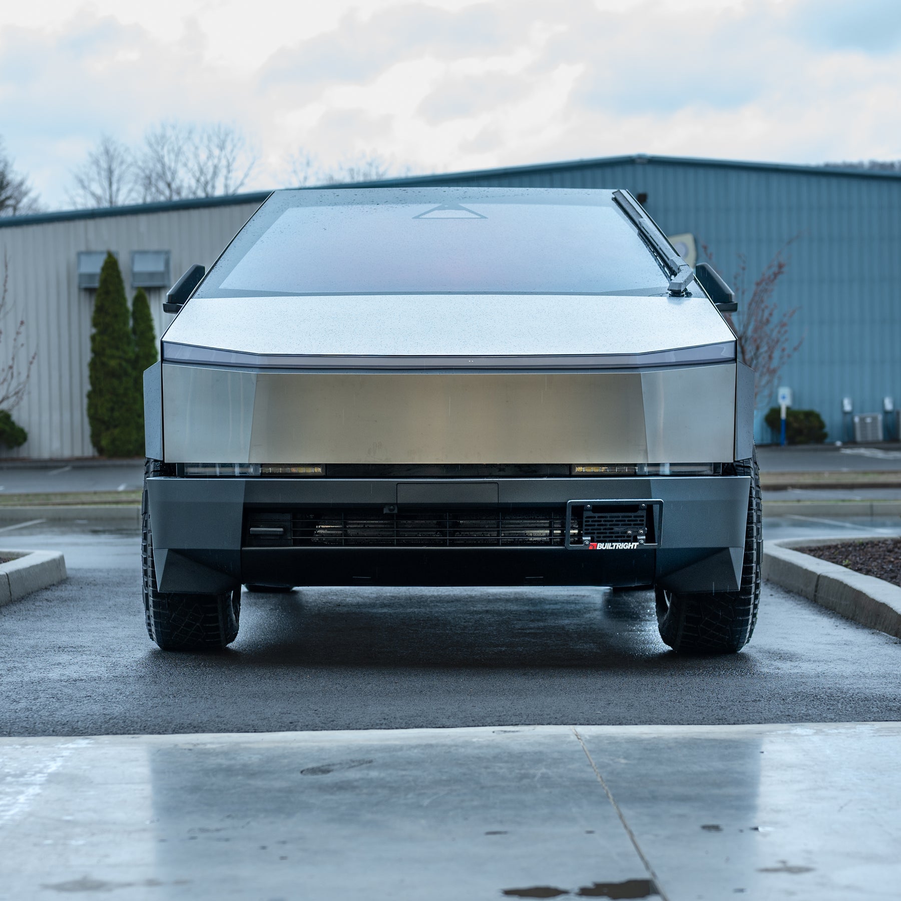 Cybertruck License Plate Mount | Tesla Cybertruck (2024+) - BuiltRight ...