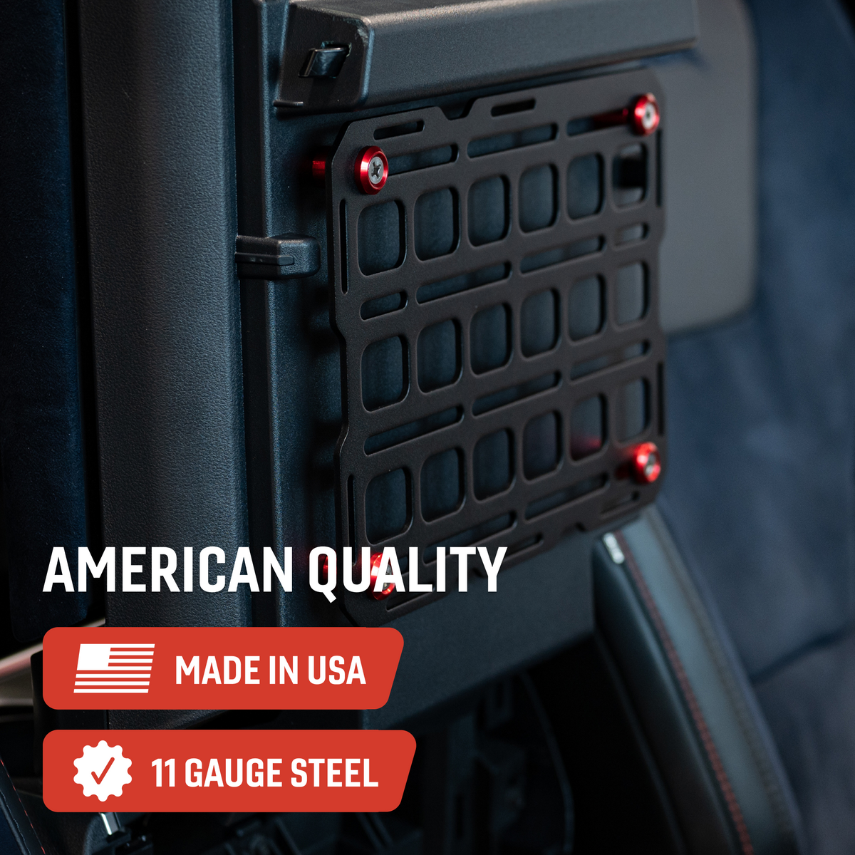 Tech Plate - 10.0" x 7.5" | Universal MOLLE Mounting Panel - BuiltRight ...