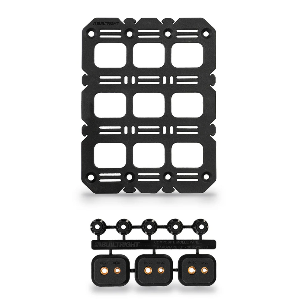 Composite Tech Plate 5.25" x 7.0" | Universal MOLLE Mounting Panel ...