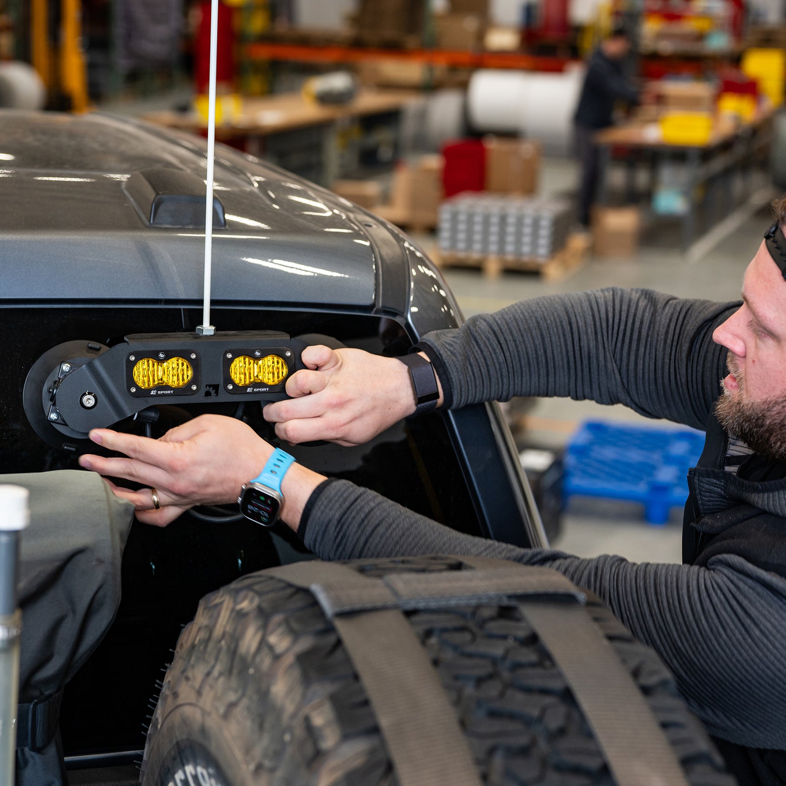 Universal Dual Chase Light Kit - Suction Mount - BuiltRight Industries