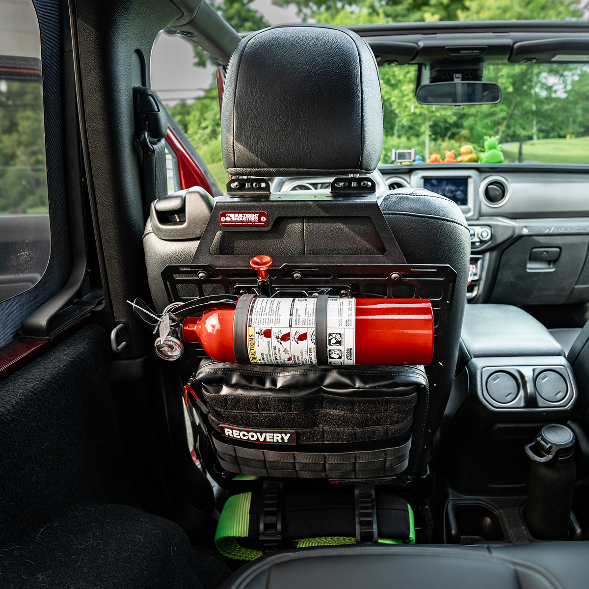 Seat Back Tech Plate MOLLE Kit | Jeep Wrangler (JL) and Gladiator (JT ...