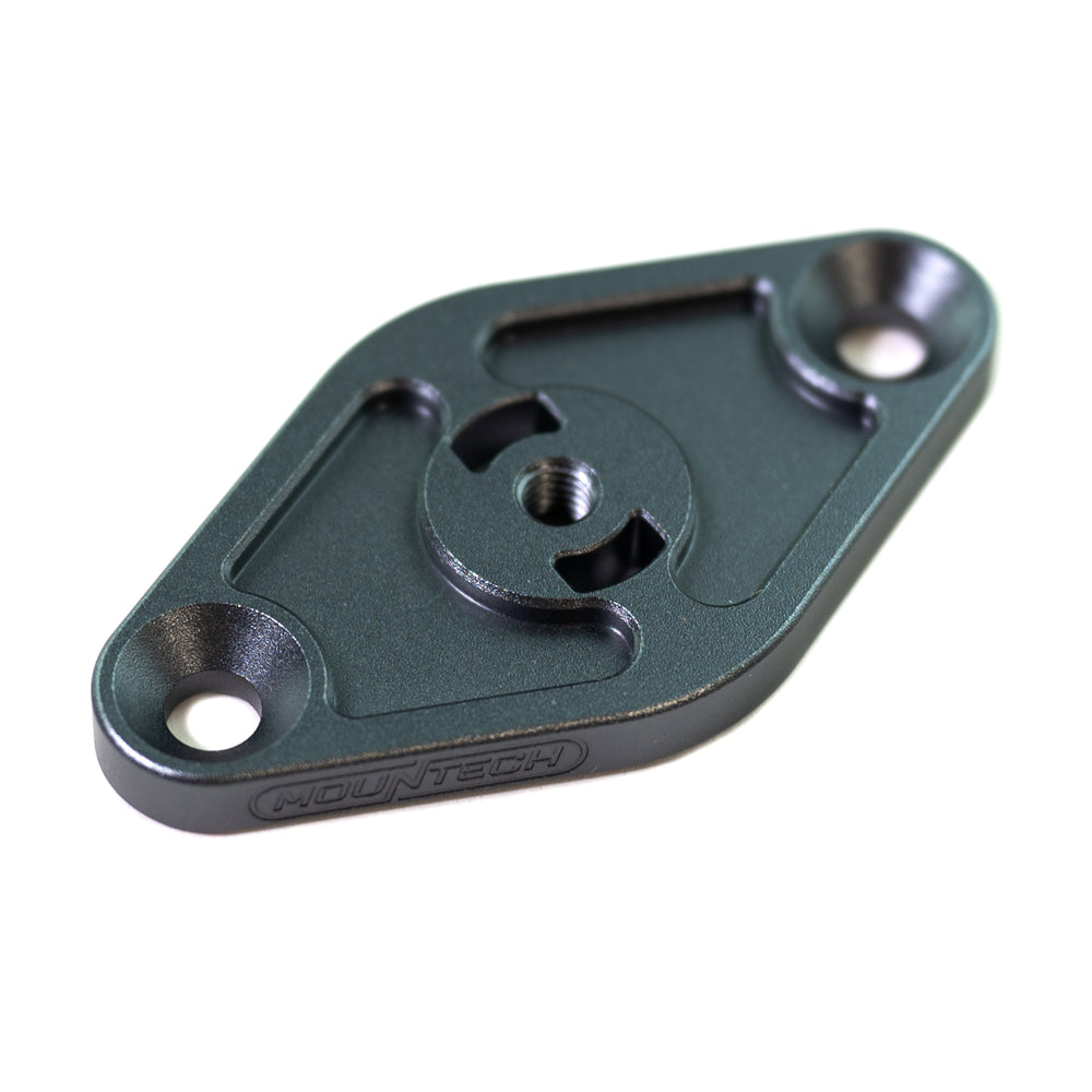 Mountech 2-Bolt Base, Storm Gray - BuiltRight Industries