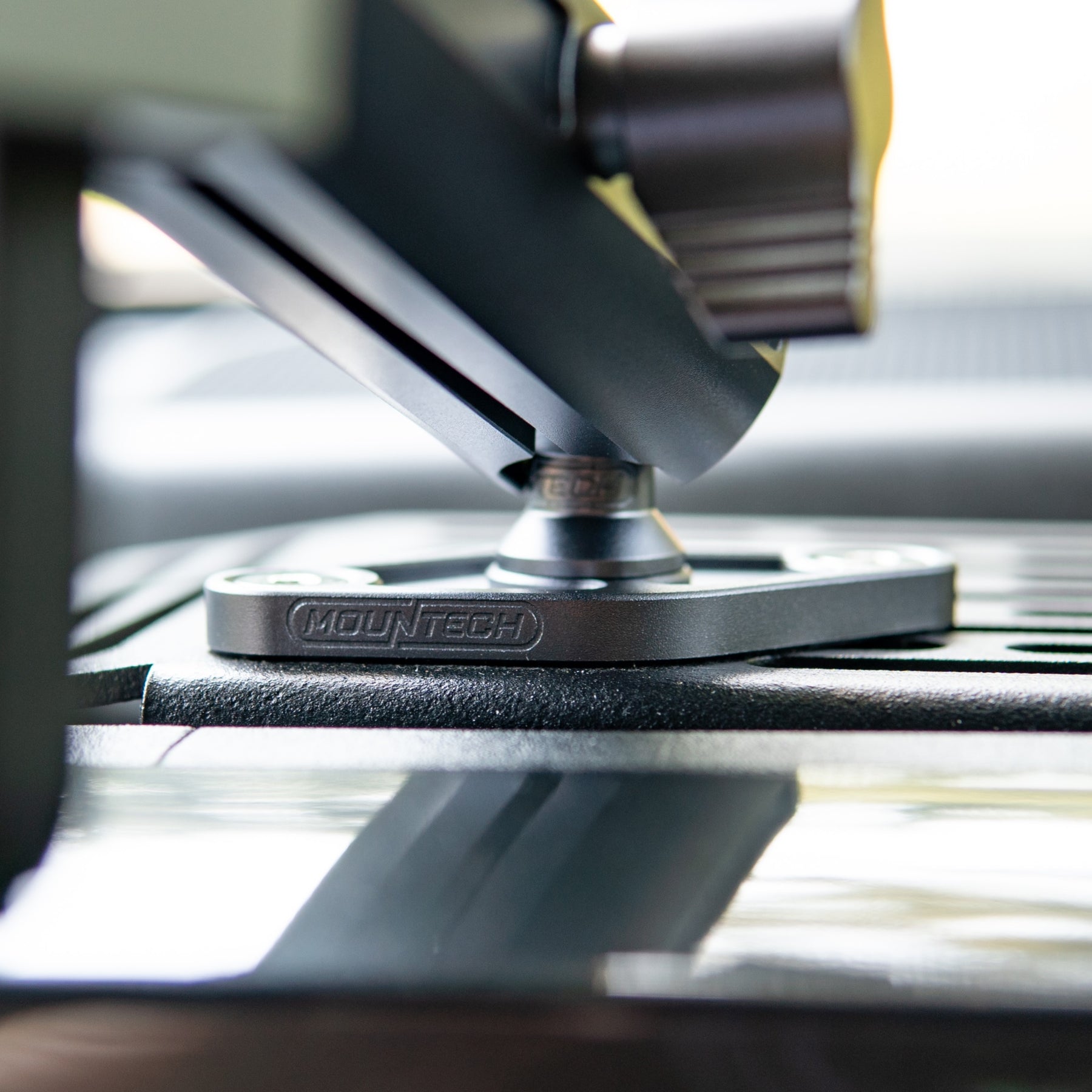 Mountech 2-Bolt Base, Storm Gray - BuiltRight Industries