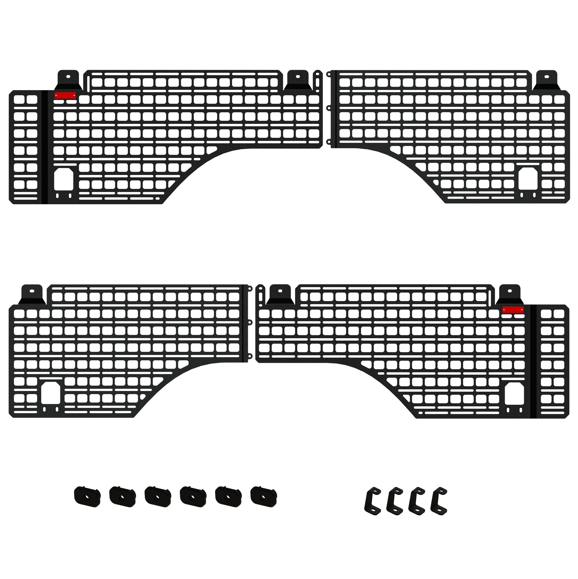 BuiltRight Truck Bed MOLLE Panels | Silverado and Sierra 1500 (2007 ...