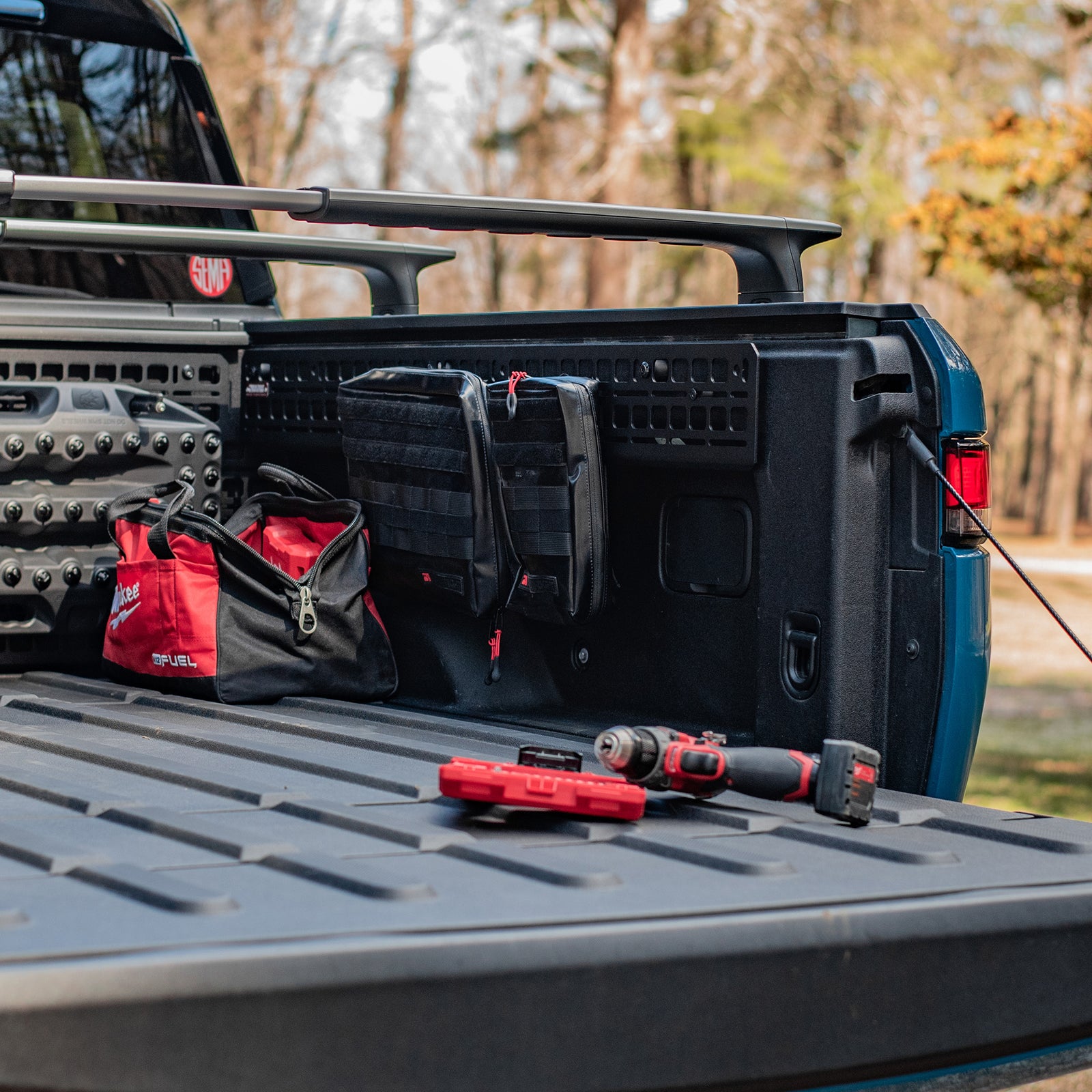 BuiltRight Truck Bed MOLLE Panel System - MOLLE Panel Kit | Rivian R1T ...