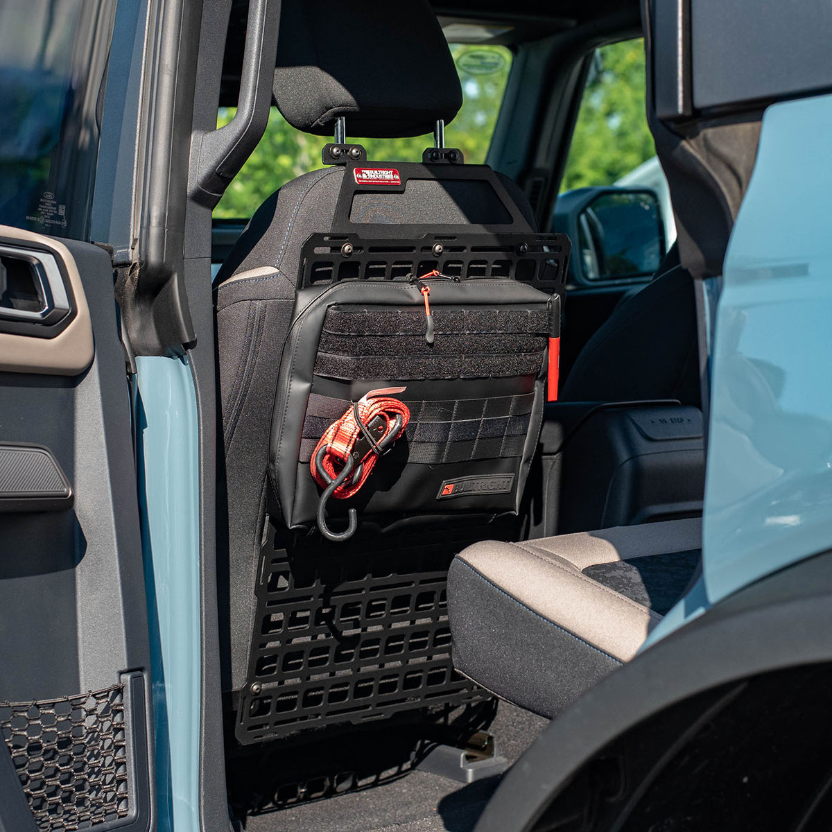 BuiltRight Seat Back MOLLE Panel Kit - Ford Bronco (2021+) - BuiltRight ...