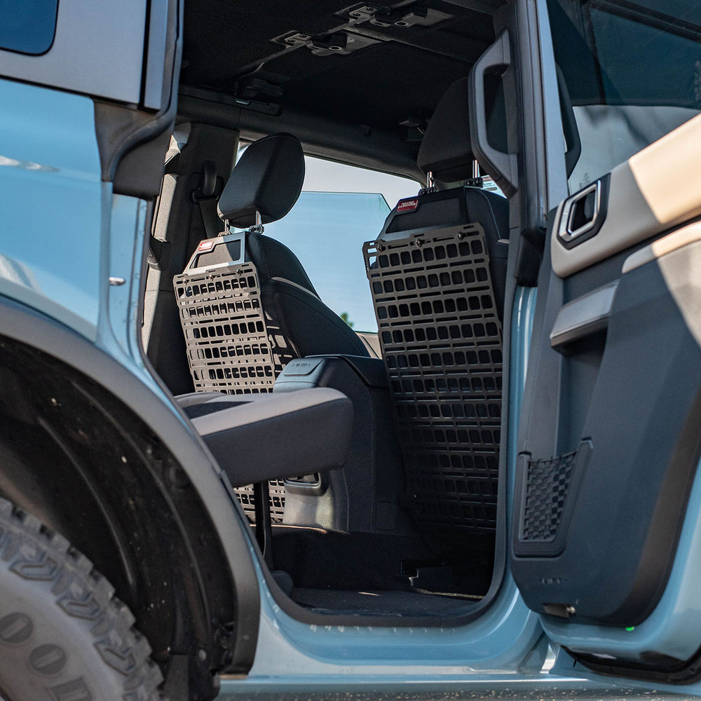 BuiltRight Seat Back MOLLE Panel Kit - Ford Bronco (2021+) - BuiltRight ...