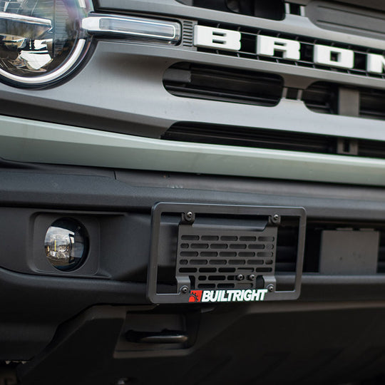 License Plate Relocation Kits - BuiltRight Industries