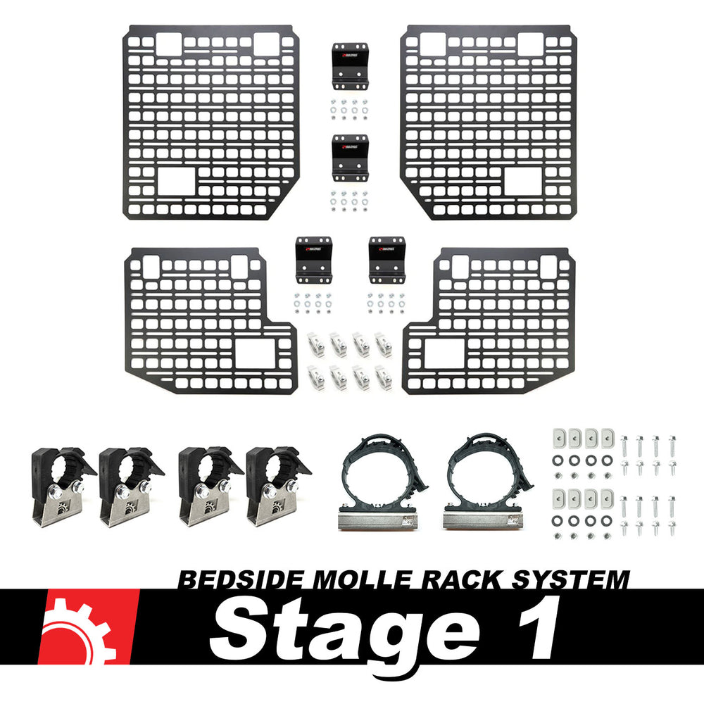 Bedside Rack System - Stage 1 Kit | Ford F-150 & Raptor (2009 - 2014 ...