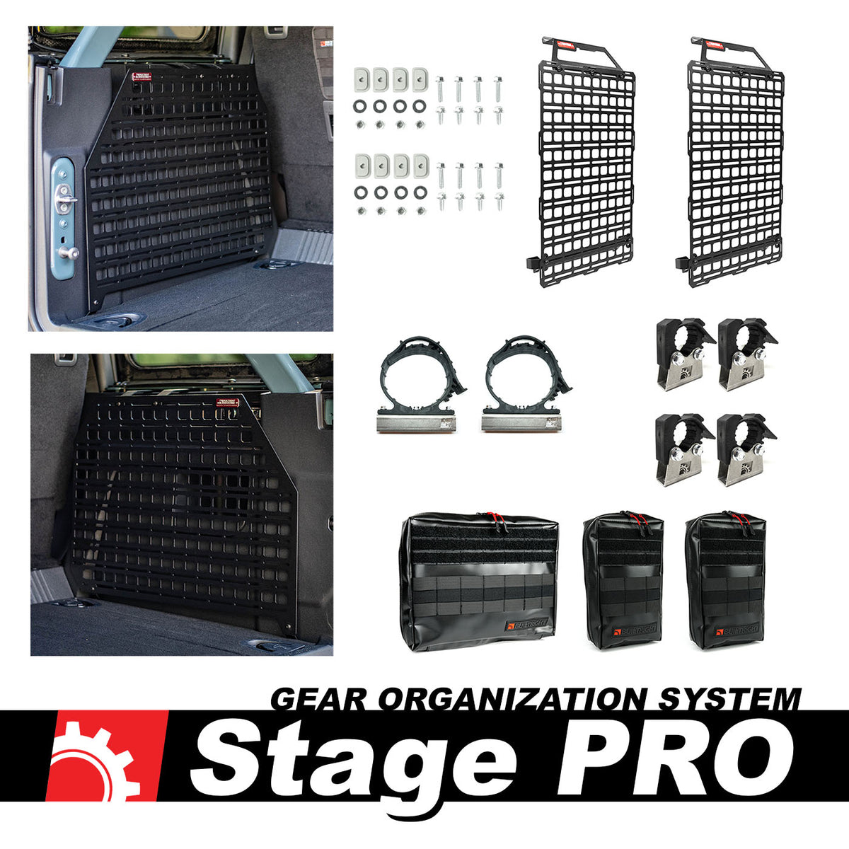 MOLLE Compatible Cargo Panel System | Ford Bronco (2021+) - BuiltRight ...