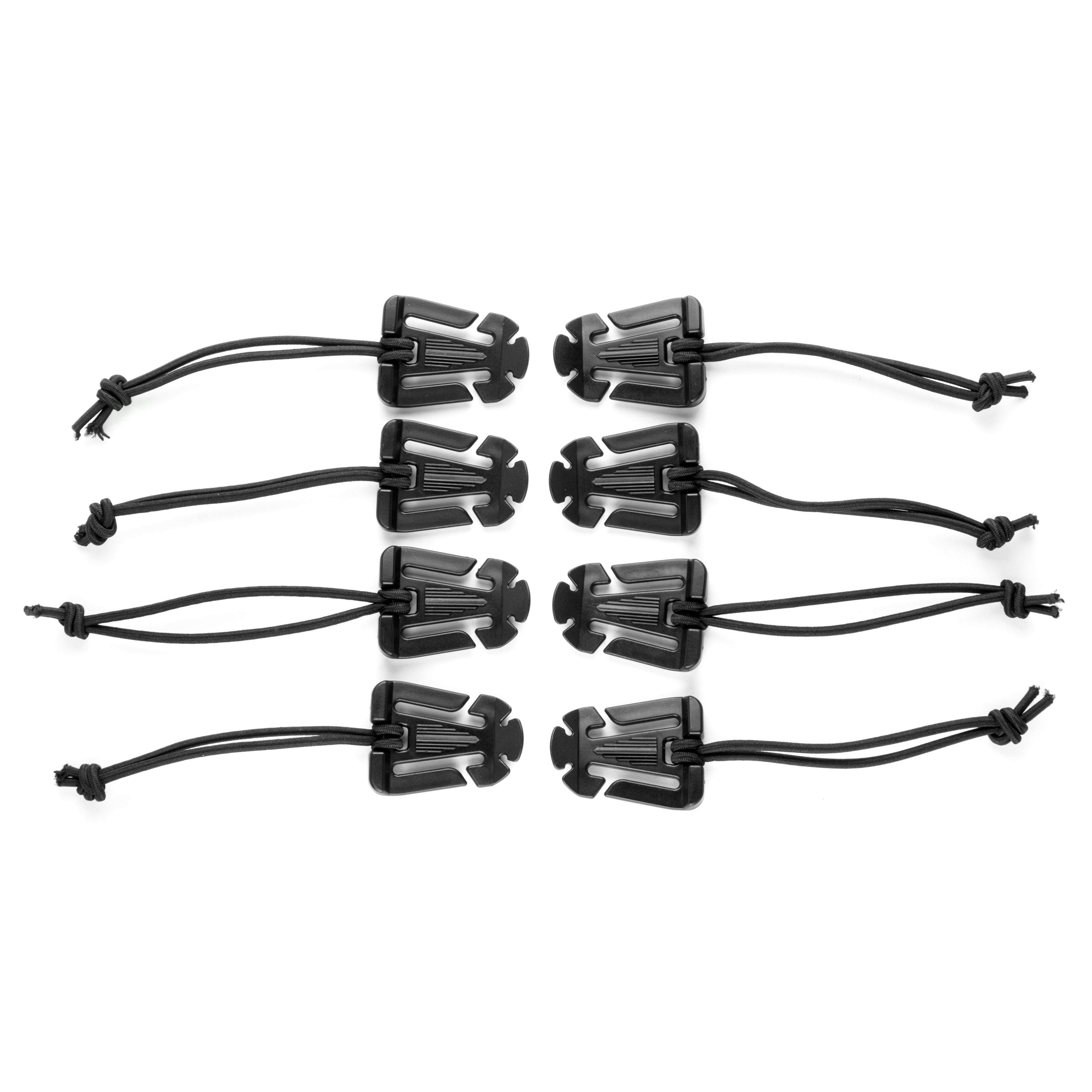 Elastic Tech Panel Clips (Web Dominators) - Black | 8pc Kit ...