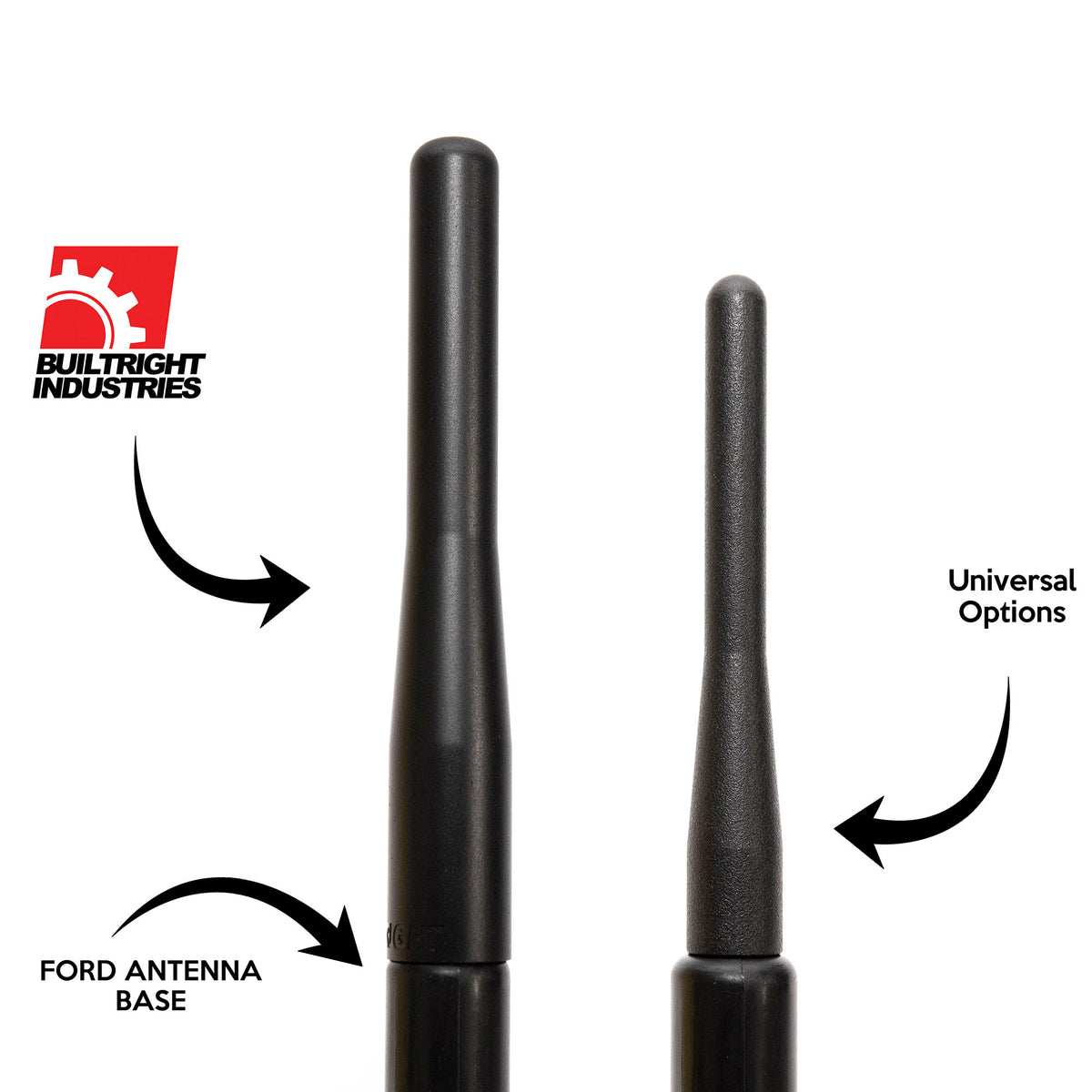 Perfect-Fit Stubby Antenna | Ford F-150 Lightning (2022+) - BuiltRight ...