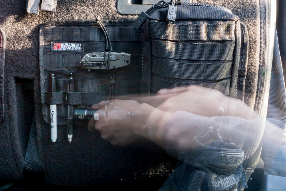 Velcro Tech Panel - Black | 6pc+ Kit - BuiltRight Industries